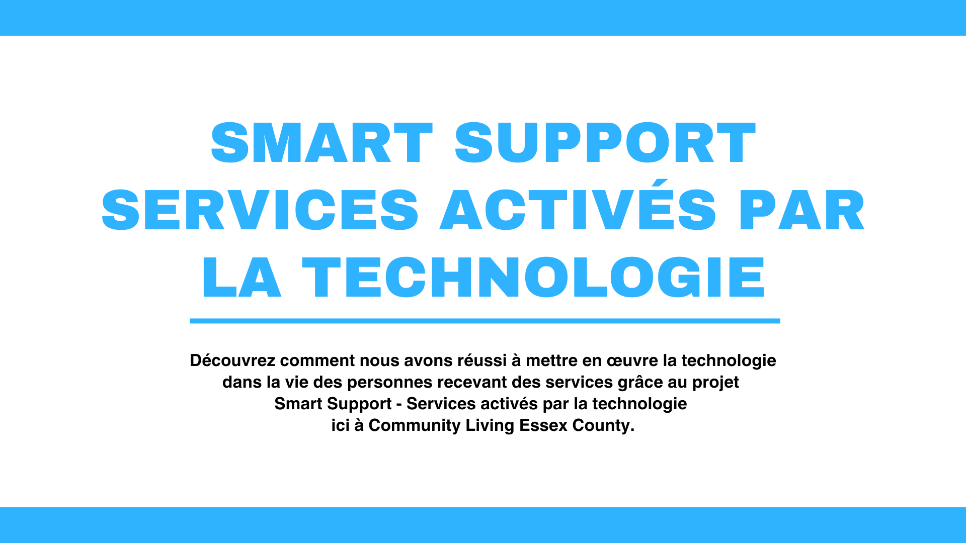 Smart Support - Services activés par la technologie - The Real Xchange